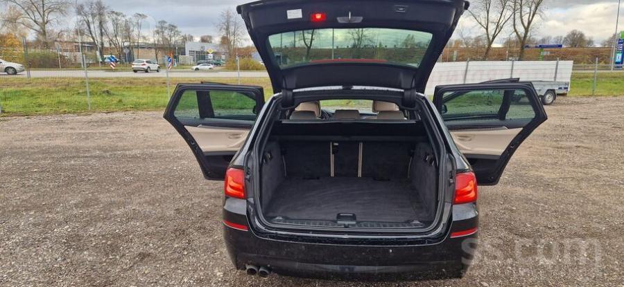 Melns BMW 520 2012 Daugavpils, ar dzinēja tilpumu 2.00 L un nobraukumu 272 tūkst. km par 9850 €, foto 26 vietnē AUTOMOTO.COM.LV