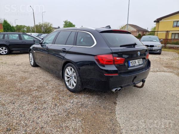 Melns BMW 520 2012 Liepāja, ar dzinēja tilpumu 2.00 L un nobraukumu 290 tūkst. km par 8590 €, foto 6 vietnē AUTOMOTO.COM.LV
