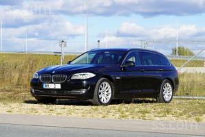 Black BMW 520 2012 in Riga, with an engine capacity of 2.00 L and mileage of 330 thousand km for 10000 €, photo 5 on AUTOMOTO.COM.LV