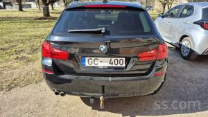 Черный БМВ 520 2012 в Тукумс, объемом двигателя 2.00 л и пробегом 284 тыс. км за 7150 €, фото 3 на AUTOMOTO.COM.LV