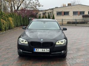 Черный БМВ 520 2012 в Алуксне, объемом двигателя 2.00 л и пробегом 320 тыс. км за 8000 €, фото  на AUTOMOTO.COM.LV