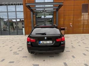 Black BMW 520 2012 in Cesis, with an engine capacity of 2.00 L and mileage of 255 thousand km for 10750 €, photo 6 on AUTOMOTO.COM.LV