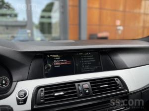Black BMW 520 2012 in Cesis, with an engine capacity of 2.00 L and mileage of 255 thousand km for 10750 €, photo 17 on AUTOMOTO.COM.LV