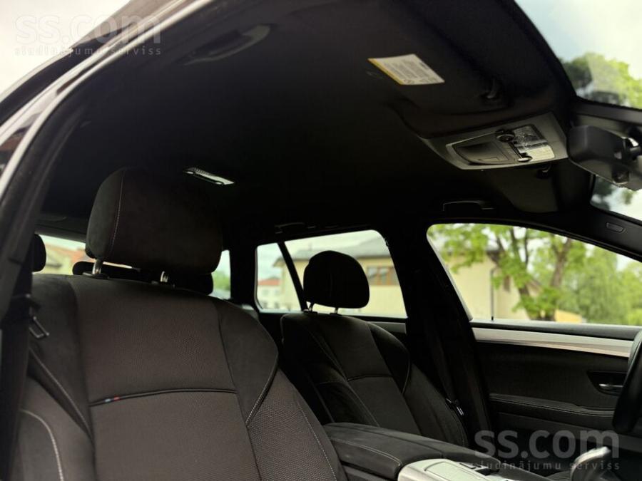 Black BMW 520 2012 in Cesis, with an engine capacity of 2.00 L and mileage of 255 thousand km for 10750 €, photo 23 on AUTOMOTO.COM.LV