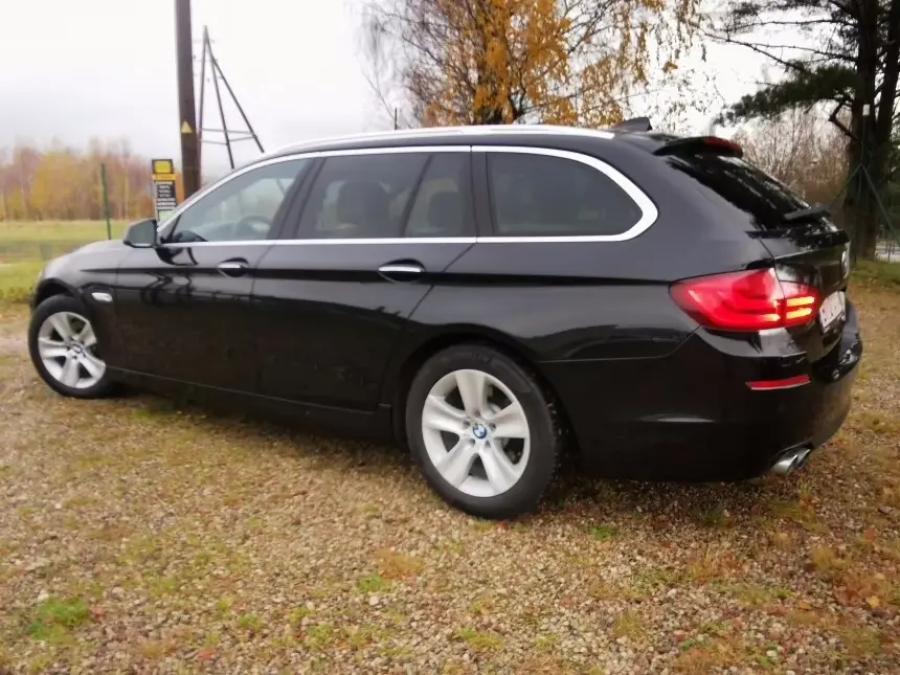 Melns BMW 520 2012 Kuldīga, ar dzinēja tilpumu 2.00 L un nobraukumu 241 tūkst. km par 11500 €, foto 4 vietnē AUTOMOTO.COM.LV