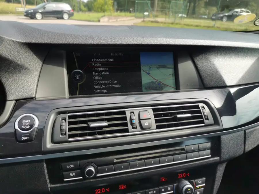 Melns BMW 520 2012 Kuldīga, ar dzinēja tilpumu 2.00 L un nobraukumu 289 tūkst. km par 7900 €, foto 13 vietnē AUTOMOTO.COM.LV