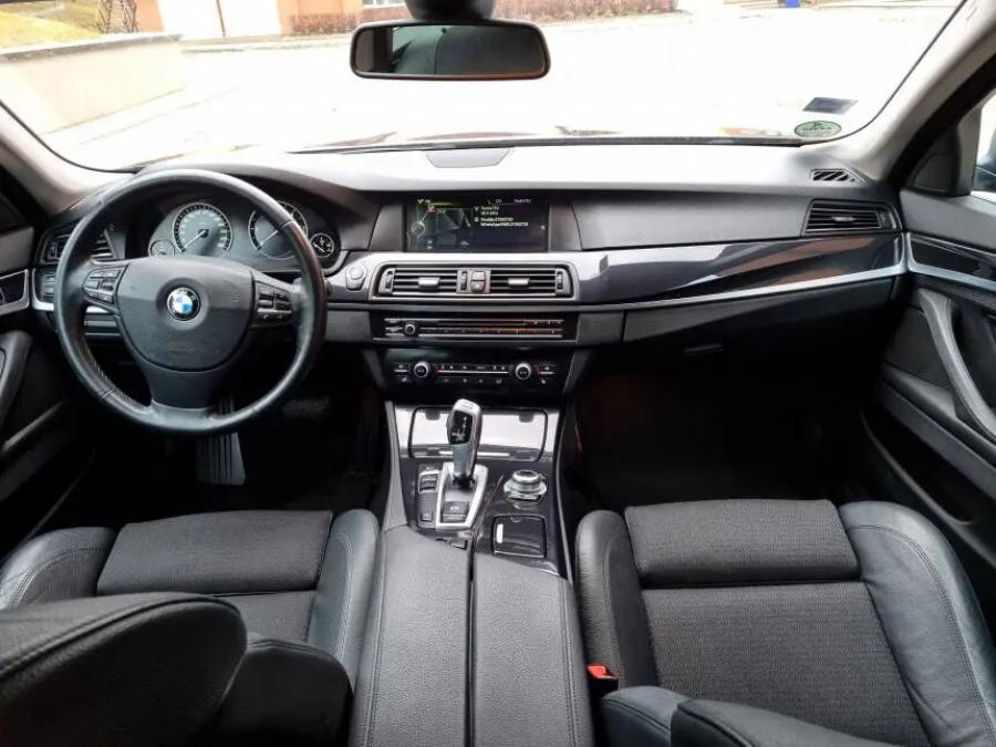 Melns BMW 520 2012 Jēkabpils, ar dzinēja tilpumu 2.00 L un nobraukumu 276 tūkst. km par 11450 €, foto 19 vietnē AUTOMOTO.COM.LV