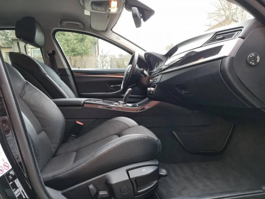 Melns BMW 520 2012 Jēkabpils, ar dzinēja tilpumu 2.00 L un nobraukumu 276 tūkst. km par 11450 €, foto 26 vietnē AUTOMOTO.COM.LV