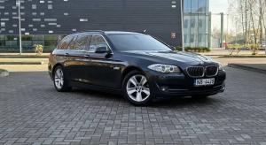 Melns BMW 520 2012 Jelgava, ar dzinēja tilpumu 2.00 L un nobraukumu 298 tūkst. km par 8900 €, foto 3 vietnē AUTOMOTO.COM.LV