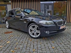 Black BMW 520 2012 in Riga, with an engine capacity of 2.00 L and mileage of 275 thousand km for 8990 €, photo  on AUTOMOTO.COM.LV