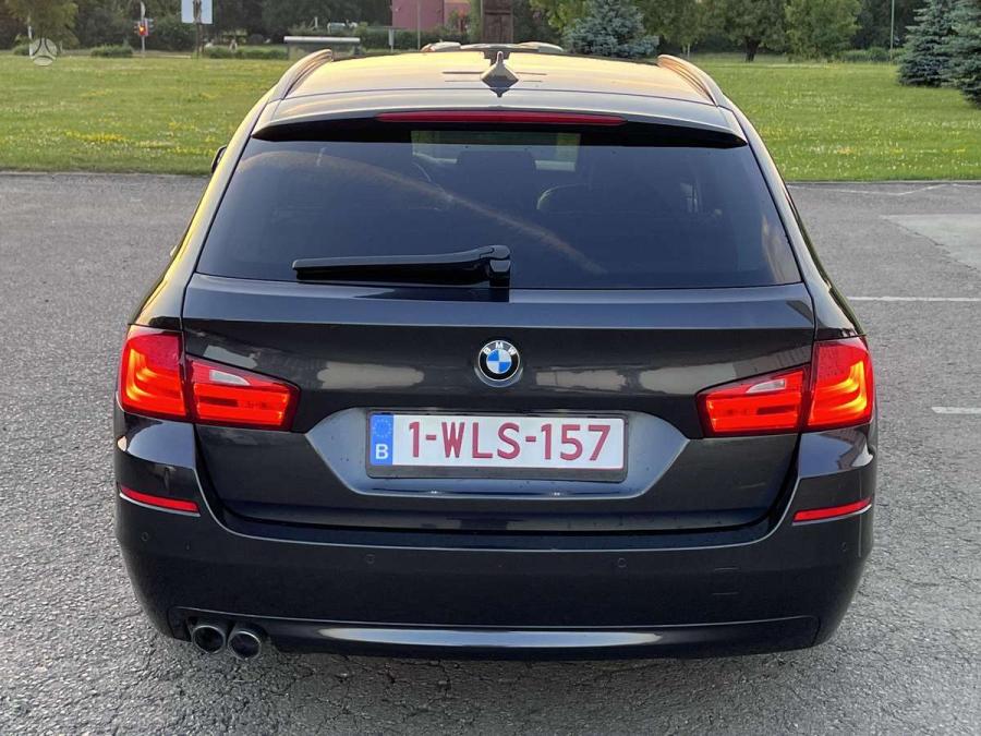 Black BMW 520 2012 in Klaipeda, with an engine capacity of 2.00 L and mileage of 250 thousand km for 7000 €, photo 12 on AUTOMOTO.COM.LV