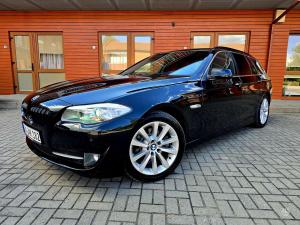 Black BMW 520 2012 in Marijampole, with an engine capacity of 2.00 L and mileage of 347 thousand km for 7200 €, photo 3 on AUTOMOTO.COM.LV