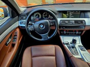 Black BMW 520 2012 in Marijampole, with an engine capacity of 2.00 L and mileage of 347 thousand km for 7200 €, photo 25 on AUTOMOTO.COM.LV