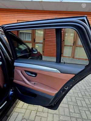 Black BMW 520 2012 in Marijampole, with an engine capacity of 2.00 L and mileage of 347 thousand km for 7200 €, photo 29 on AUTOMOTO.COM.LV