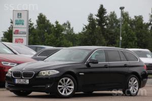 Black BMW 520 2012 in Tukums, with an engine capacity of 2.00 L and mileage of 377 thousand km for 5990 €, photo  on AUTOMOTO.COM.LV