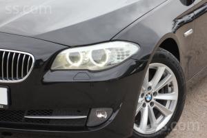 Черный БМВ 520 2012 в Тукумс, объемом двигателя 2.00 л и пробегом 377 тыс. км за 5990 €, фото 13 на AUTOMOTO.COM.LV