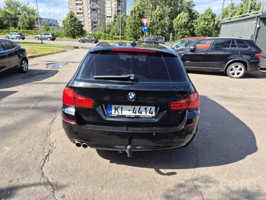 Melns BMW 520 2012 Rīga, ar dzinēja tilpumu 2.00 L un nobraukumu 331 tūkst. km par 6990 €, foto 8 vietnē AUTOMOTO.COM.LV
