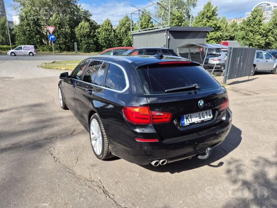 Melns BMW 520 2012 Rīga, ar dzinēja tilpumu 2.00 L un nobraukumu 331 tūkst. km par 6990 €, foto 9 vietnē AUTOMOTO.COM.LV