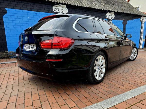 Black BMW 520 2012 in Marijampole, with an engine capacity of 2.00 L and mileage of 347 thousand km for 6999 €, photo 6 on AUTOMOTO.COM.LV