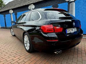 Black BMW 520 2012 in Marijampole, with an engine capacity of 2.00 L and mileage of 347 thousand km for 6999 €, photo 9 on AUTOMOTO.COM.LV
