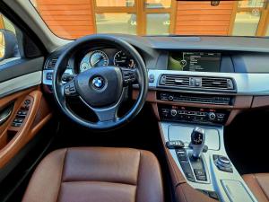 Black BMW 520 2012 in Marijampole, with an engine capacity of 2.00 L and mileage of 347 thousand km for 6999 €, photo 18 on AUTOMOTO.COM.LV