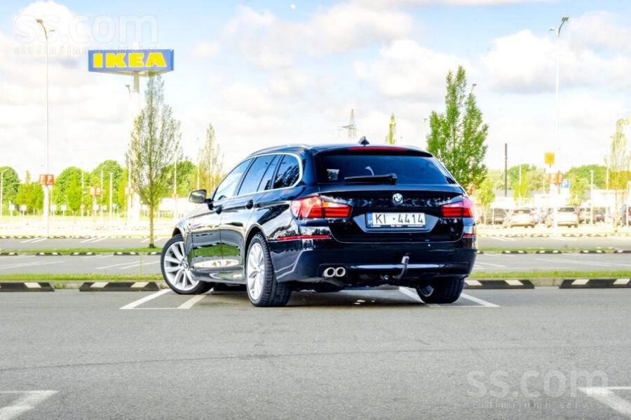 Melns BMW 520 2012 Rīga, ar dzinēja tilpumu 2.00 L un nobraukumu 331 tūkst. km par 6990 €, foto 9 vietnē AUTOMOTO.COM.LV
