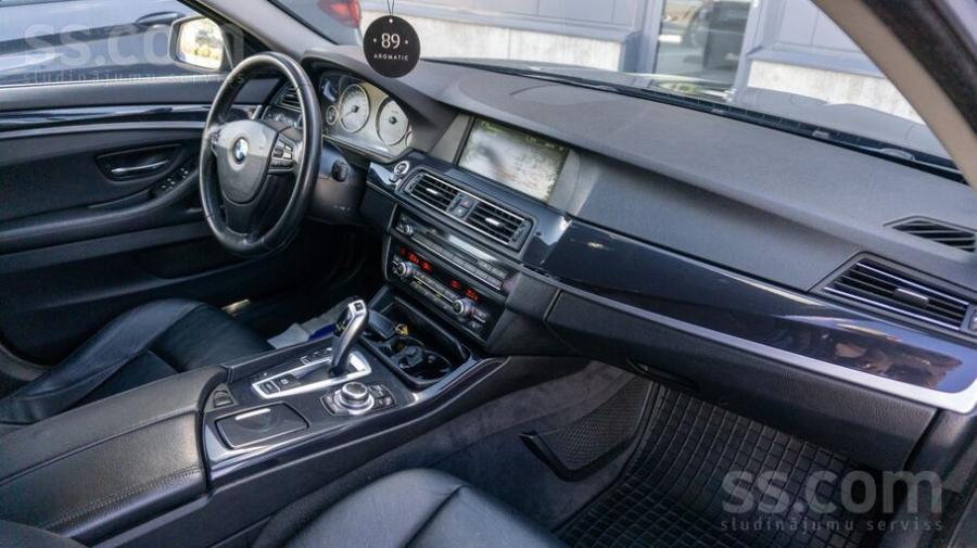 Melns BMW 520 2012 Rīga, ar dzinēja tilpumu 2.00 L un nobraukumu 331 tūkst. km par 6990 €, foto 11 vietnē AUTOMOTO.COM.LV
