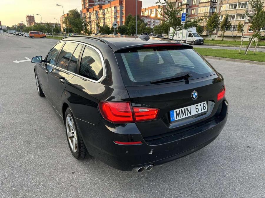 Melns BMW 520 2012 Klaipėda, ar dzinēja tilpumu 2.00 L un nobraukumu 400 tūkst. km par 5000 €, foto 11 vietnē AUTOMOTO.COM.LV