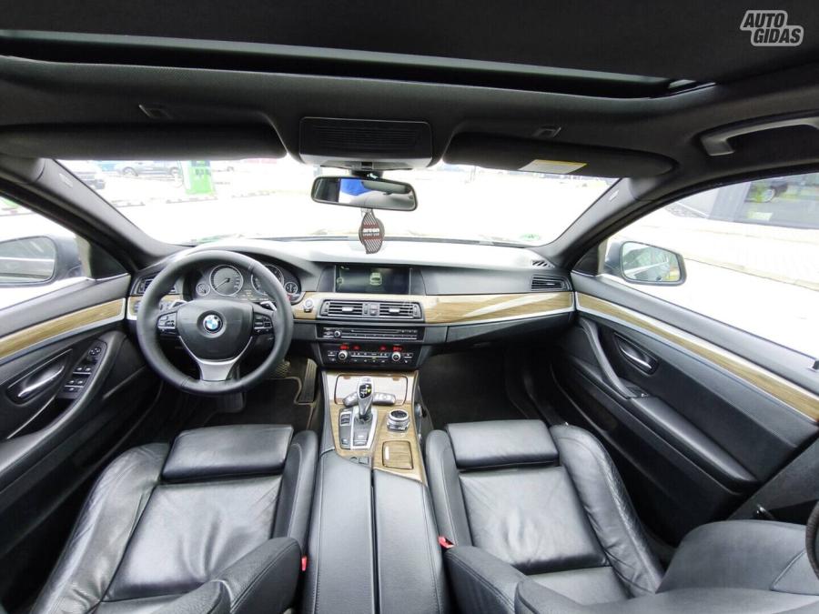 Melns BMW 520 2012 Šauļi, ar dzinēja tilpumu 2.00 L un nobraukumu 276 tūkst. km par 7700 €, foto 12 vietnē AUTOMOTO.COM.LV