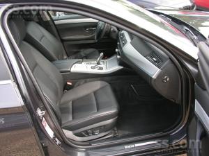 Black BMW 520 2012 in Riga, with an engine capacity of 2.00 L and mileage of 0 thousand km for 7890 €, photo 9 on AUTOMOTO.COM.LV