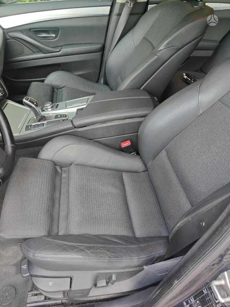 Melns BMW 520 2012 Klaipėda, ar dzinēja tilpumu 2.00 L un nobraukumu 274 tūkst. km par 5650 €, foto 11 vietnē AUTOMOTO.COM.LV