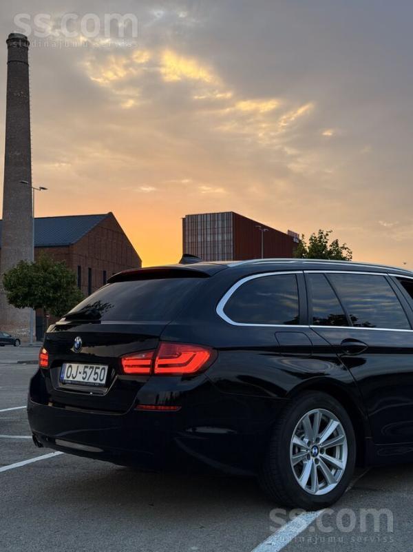 Melns BMW 520 2012 Rīga, ar dzinēja tilpumu 2.00 L un nobraukumu 275 tūkst. km par 8390 €, foto 2 vietnē AUTOMOTO.COM.LV