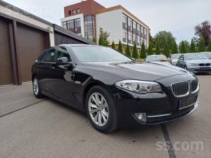 Черный БМВ 520 2012 в Валмиера, объемом двигателя 2.00 л и пробегом 228 тыс. км за 7500 €, фото 4 на AUTOMOTO.COM.LV