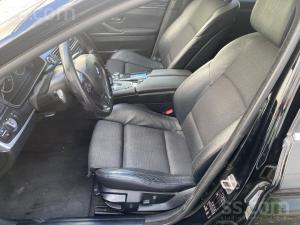 Black BMW 520 2012 in Riga, with an engine capacity of 2.00 L and mileage of 270 thousand km for 4990 €, photo 5 on AUTOMOTO.COM.LV