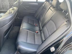 Black BMW 520 2012 in Riga, with an engine capacity of 2.00 L and mileage of 270 thousand km for 4990 €, photo 6 on AUTOMOTO.COM.LV
