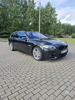 Black BMW 520 2012 in Kaunas, with an engine capacity of 2.00 L and mileage of 345 thousand km for 9250 €, photo 4 on AUTOMOTO.COM.LV
