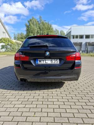 Black BMW 520 2012 in Kaunas, with an engine capacity of 2.00 L and mileage of 345 thousand km for 9250 €, photo 9 on AUTOMOTO.COM.LV