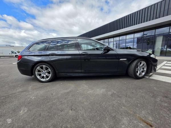 Black BMW 520 2012 in Kaunas, with an engine capacity of 2.00 L and mileage of 284 thousand km for 8333 €, photo 7 on AUTOMOTO.COM.LV