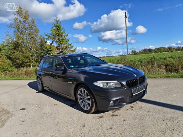 Black BMW 520 2012 in Pasvalys, with an engine capacity of 2.00 L and mileage of 320 thousand km for 7800 €, photo 3 on AUTOMOTO.COM.LV