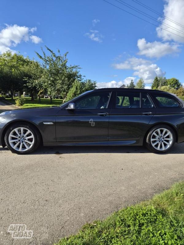 Black BMW 520 2012 in Pasvalys, with an engine capacity of 2.00 L and mileage of 320 thousand km for 7800 €, photo 4 on AUTOMOTO.COM.LV