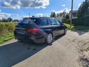 Black BMW 520 2012 in Pasvalys, with an engine capacity of 2.00 L and mileage of 320 thousand km for 7800 €, photo 6 on AUTOMOTO.COM.LV