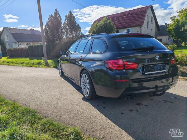 Black BMW 520 2012 in Pasvalys, with an engine capacity of 2.00 L and mileage of 320 thousand km for 7800 €, photo 7 on AUTOMOTO.COM.LV
