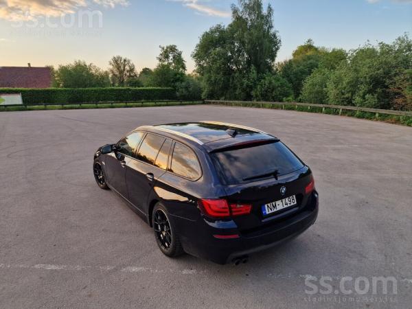 Melns BMW 520 2013 Bauska, ar dzinēja tilpumu 2.00 L un nobraukumu 230 tūkst. km par 10390 €, foto 3 vietnē AUTOMOTO.COM.LV