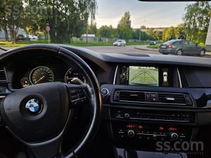 Black BMW 520 2013 in Daugavpils, with an engine capacity of 2.00 L and mileage of 280 thousand km for 10300 €, photo 4 on AUTOMOTO.COM.LV