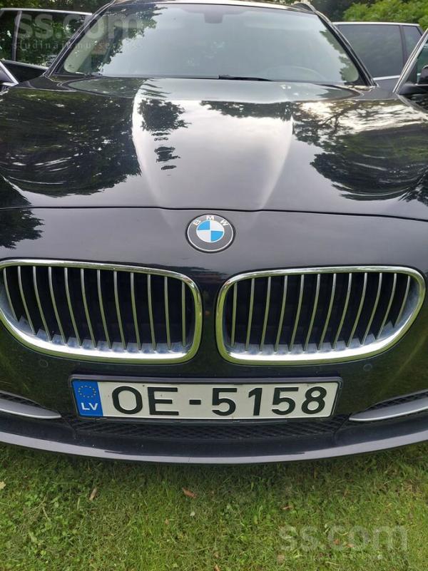 Melns BMW 520 2013 Ventspils, ar dzinēja tilpumu 2.00 L un nobraukumu 280 tūkst. km par 12800 €, foto 1 vietnē AUTOMOTO.COM.LV
