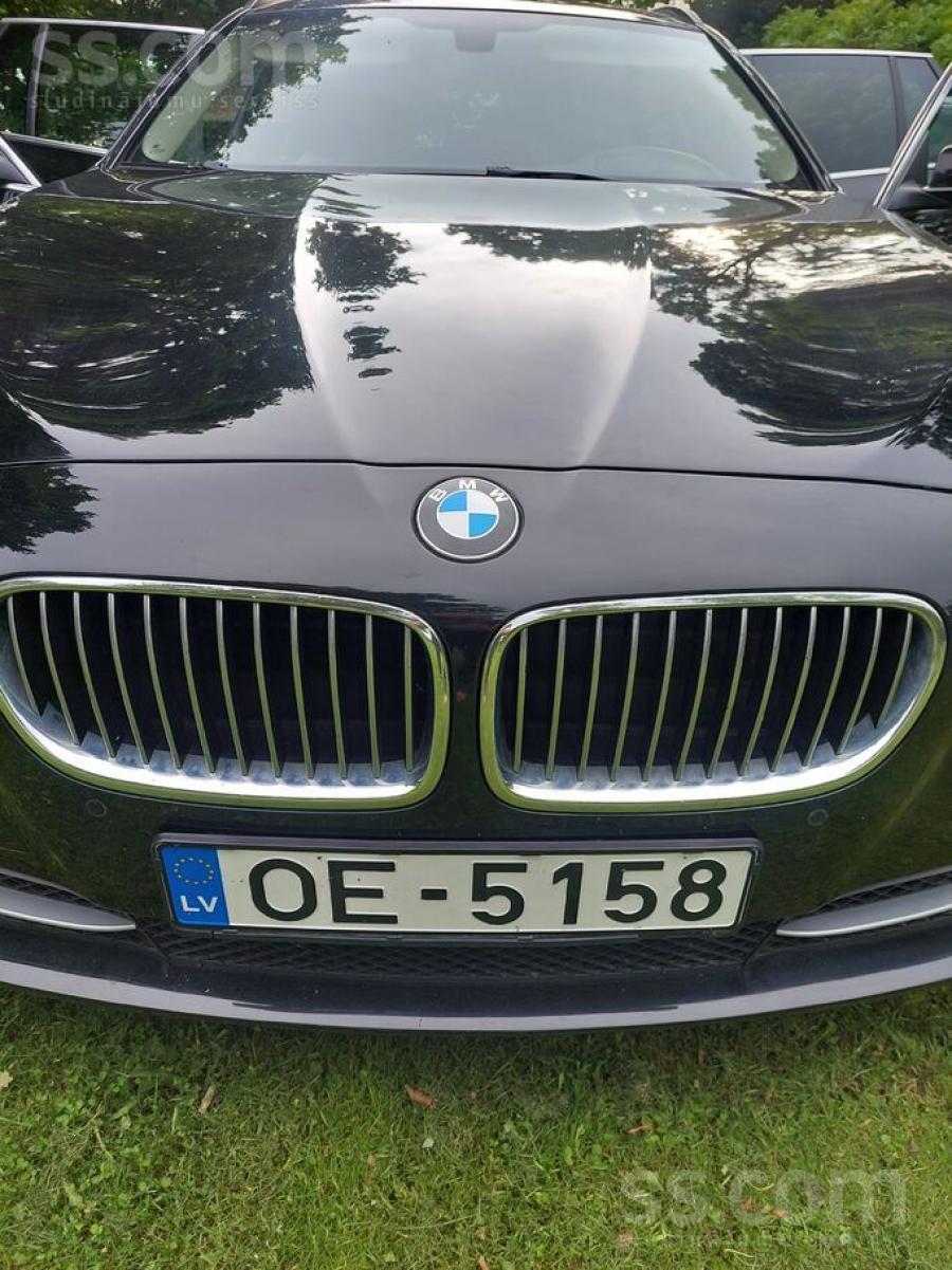 Melns BMW 520 2013 Ventspils, ar dzinēja tilpumu 2.00 L un nobraukumu 280 tūkst. km par 12800 €, foto 1 vietnē AUTOMOTO.COM.LV