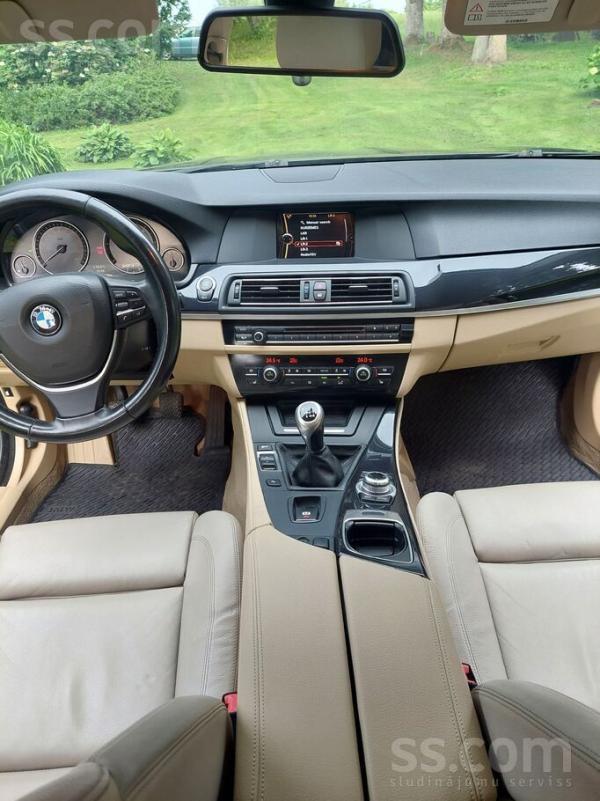 Melns BMW 520 2013 Ventspils, ar dzinēja tilpumu 2.00 L un nobraukumu 280 tūkst. km par 12800 €, foto 8 vietnē AUTOMOTO.COM.LV
