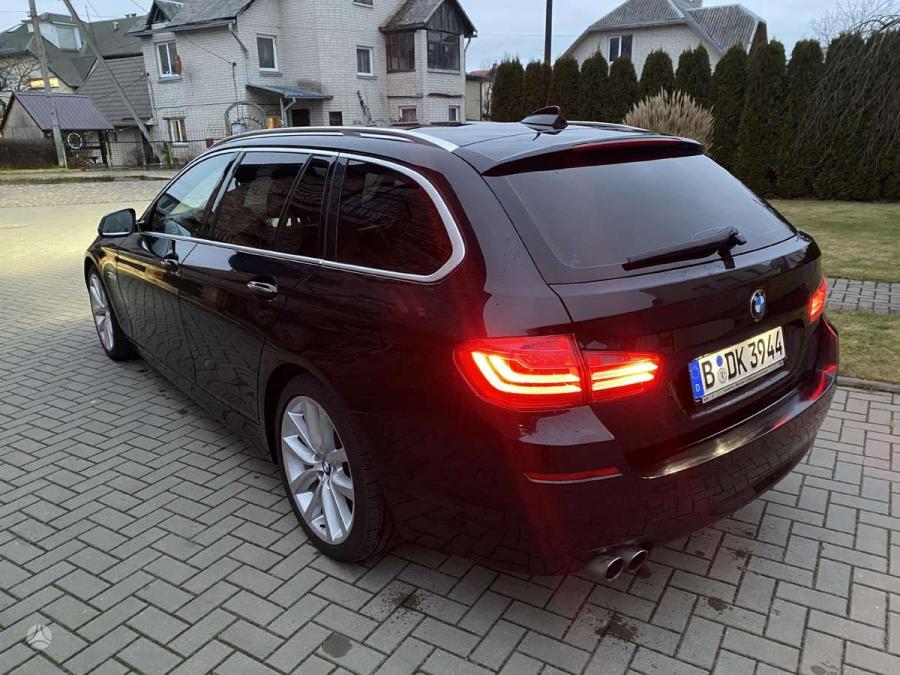 Melns BMW 520 2013 Alīta, ar dzinēja tilpumu 2.00 L un nobraukumu 284 tūkst. km par 9500 €, foto 6 vietnē AUTOMOTO.COM.LV