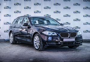 Black BMW 520 2013 in Kaunas, with an engine capacity of 2.00 L and mileage of 286 thousand km for 8990 €, photo 2 on AUTOMOTO.COM.LV