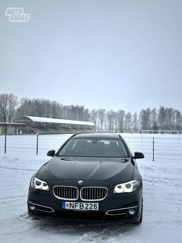 Black BMW 520 2013 in Vilnius, with an engine capacity of 2.00 L and mileage of 276 thousand km for 8200 €, photo 1 on AUTOMOTO.COM.LV